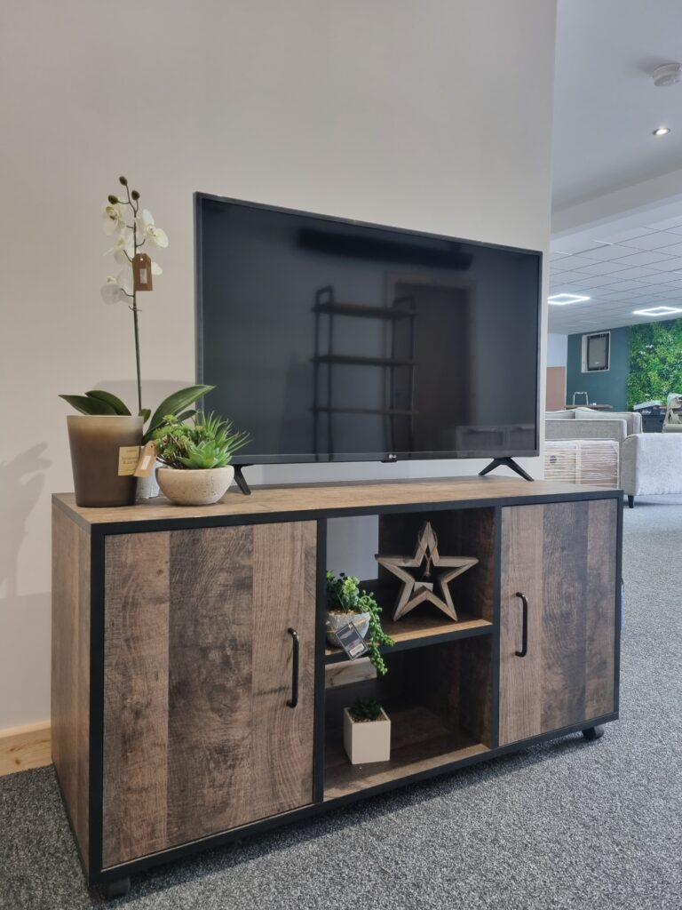 Colonial Grange Oak TV Unit - Landlord Furniture Co