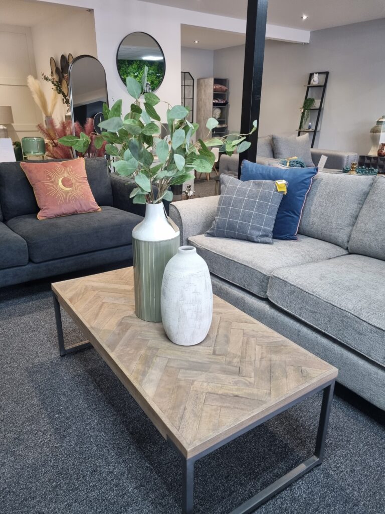 Chevron Coffee Table - Landlord Furniture Co